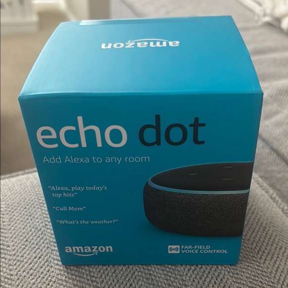 Amazon | Portable Audio & Video | Amazon Echo Dot In Black And Blue ...
